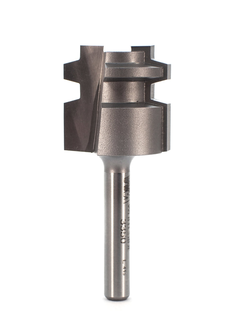 Whiteside 3350 1" CD X 2 Wing X 1" CL X 1/4" SHK Carbide Tipped Locking ...